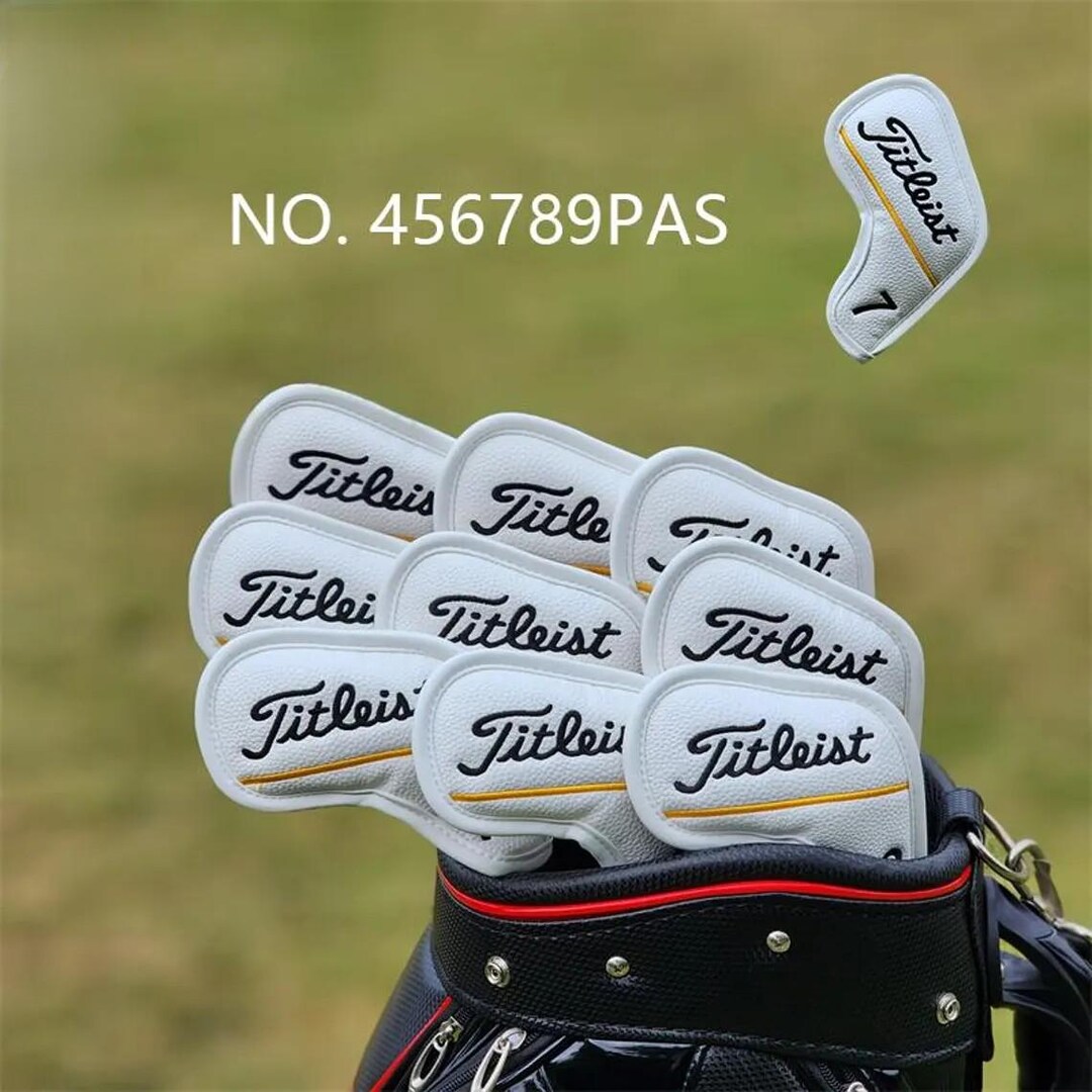 TSR Golf Iron Head Covers,golf Club Head Covers Magnetic 3 Color 4,5,6 ...