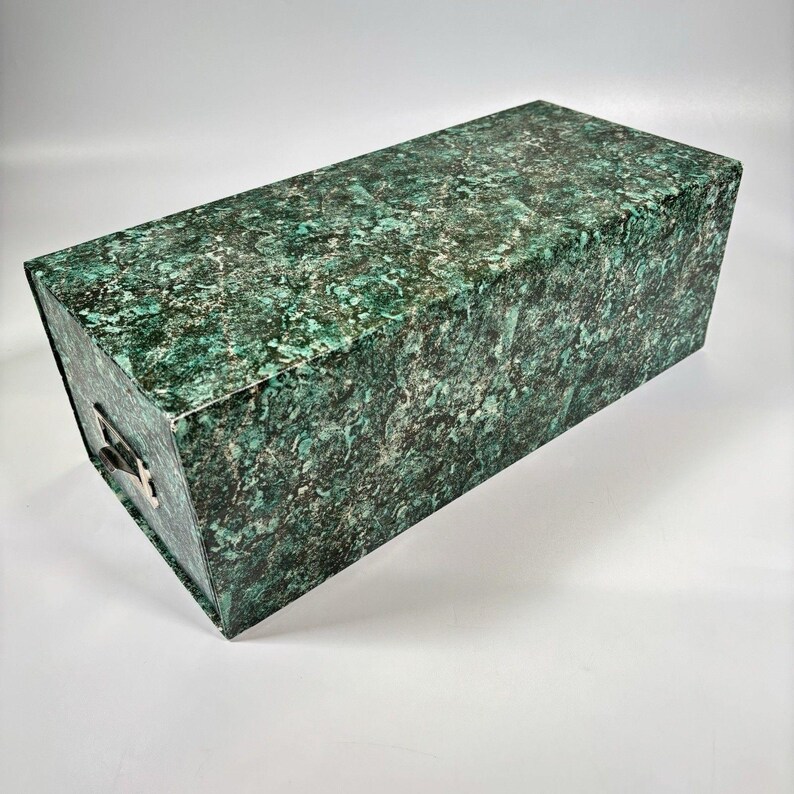 Library Card Catalog Box Index File Cabinet Library Store Junk Drawer ...