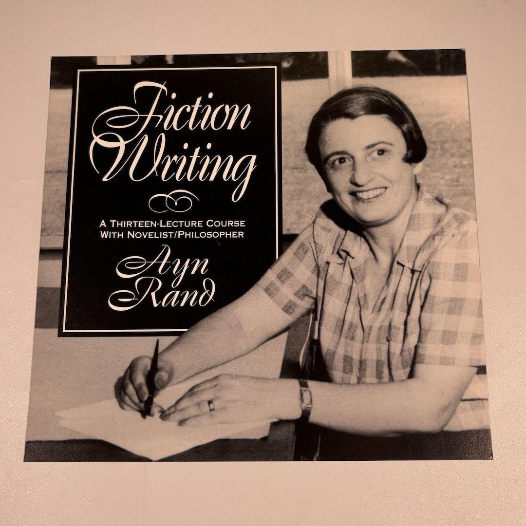 Ayn Rand Fiction Writing Course Cassette Insert Atlas Shrugged ...
