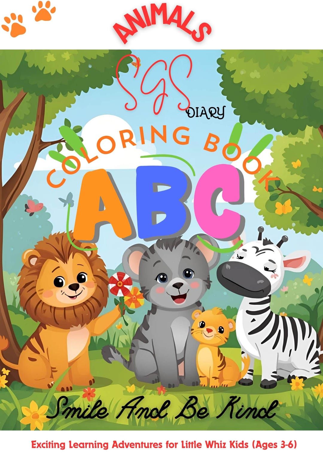 ABC Coloring Book for Kids | Printable Learning Pages | Preschool ...