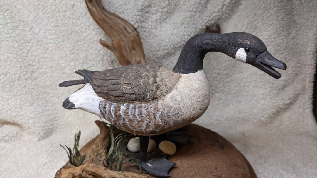 Canada Geese Carving- Mamma's Mad! - Etsy