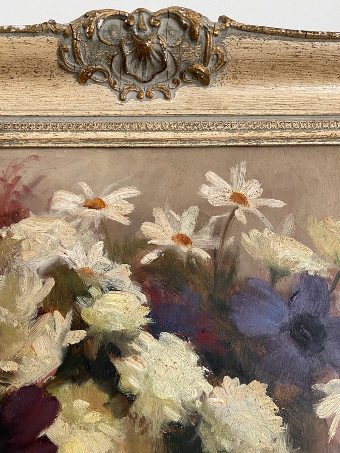 Oil Painting by Rudolph Colao- Midcentury - Original Ornate Frame-final ...