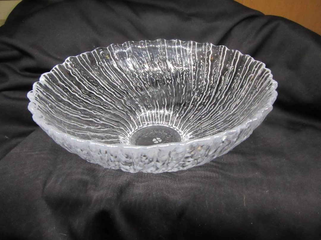 Simon Pearce Crystal Centerpiece Bowl - Etsy