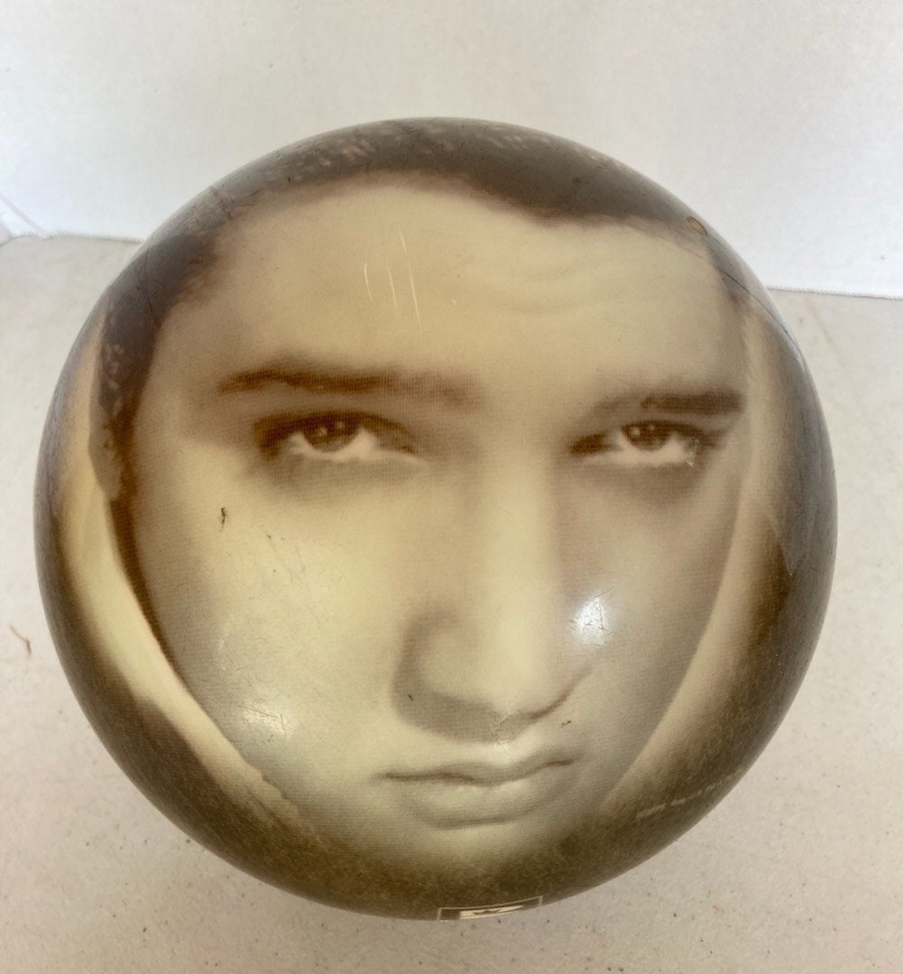 Elvis Presley 15 Bowling Ball BRUNSWICK Viz a-ball Plus Carry Case - Etsy