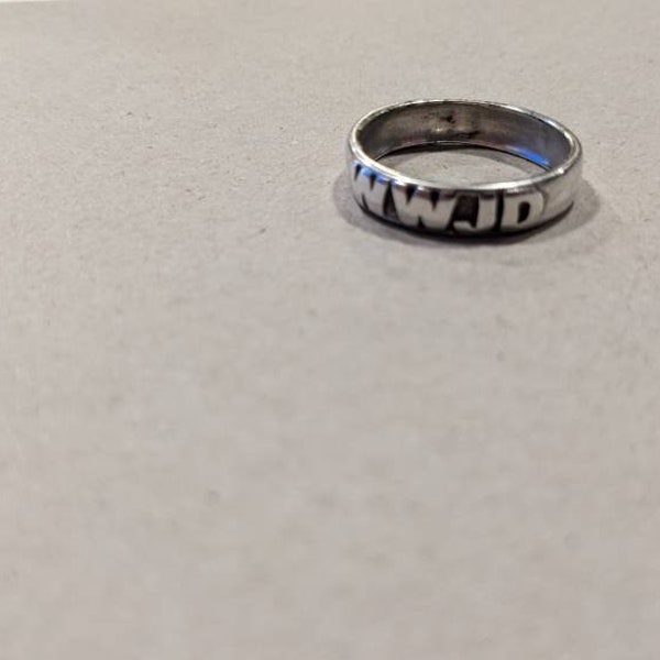 Wwjd Ring - Etsy