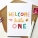 Welcome Little One - New Baby Card - Etsy