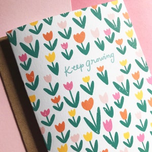Keep Growing- Illustrated Greeting Card - Everyday - Etsy
