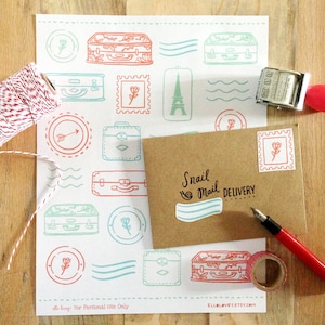 Printable Travel Stickers - Instant Download - Etsy