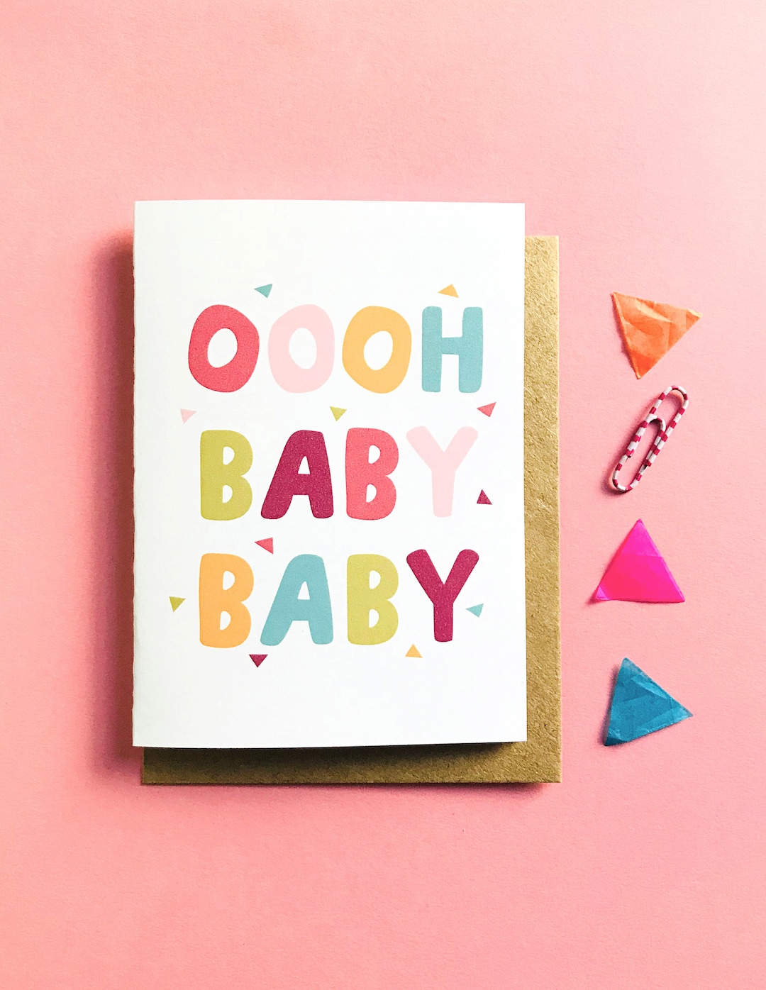 Oooh Baby Baby - New Baby Card - Etsy