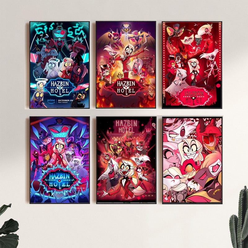 Hazbin Hotel Posters - Etsy