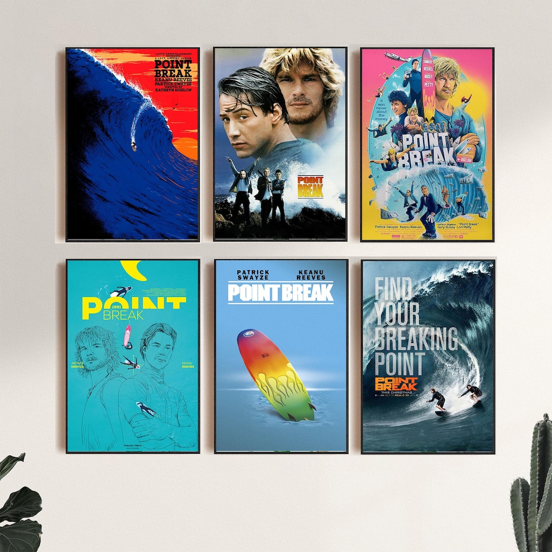 Point Break,movie Poster,canvas Print,wall Art,room Decor,canvas ...