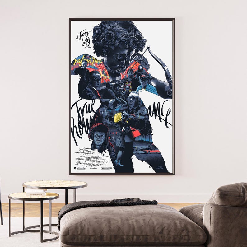 Digital True Romance,movie Poster,canvas Print,wall Art,room Decor ...