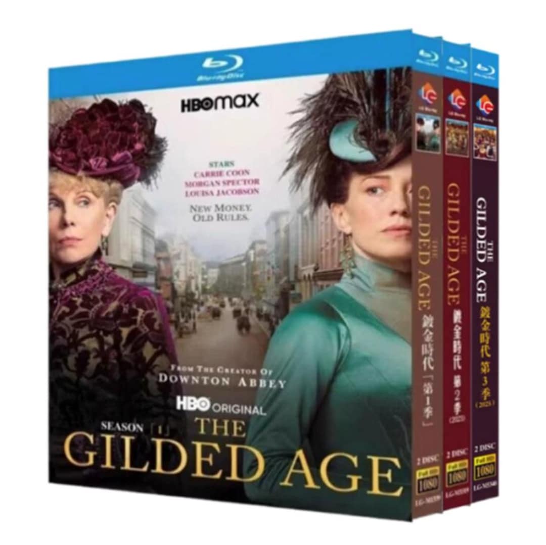 The Gilded Age Season 1-3 English Boxed 6 Discs - Etsy