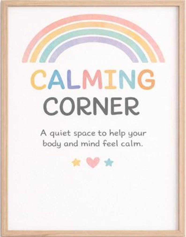 Calming Corner Toolkit- SEL Printables - Etsy