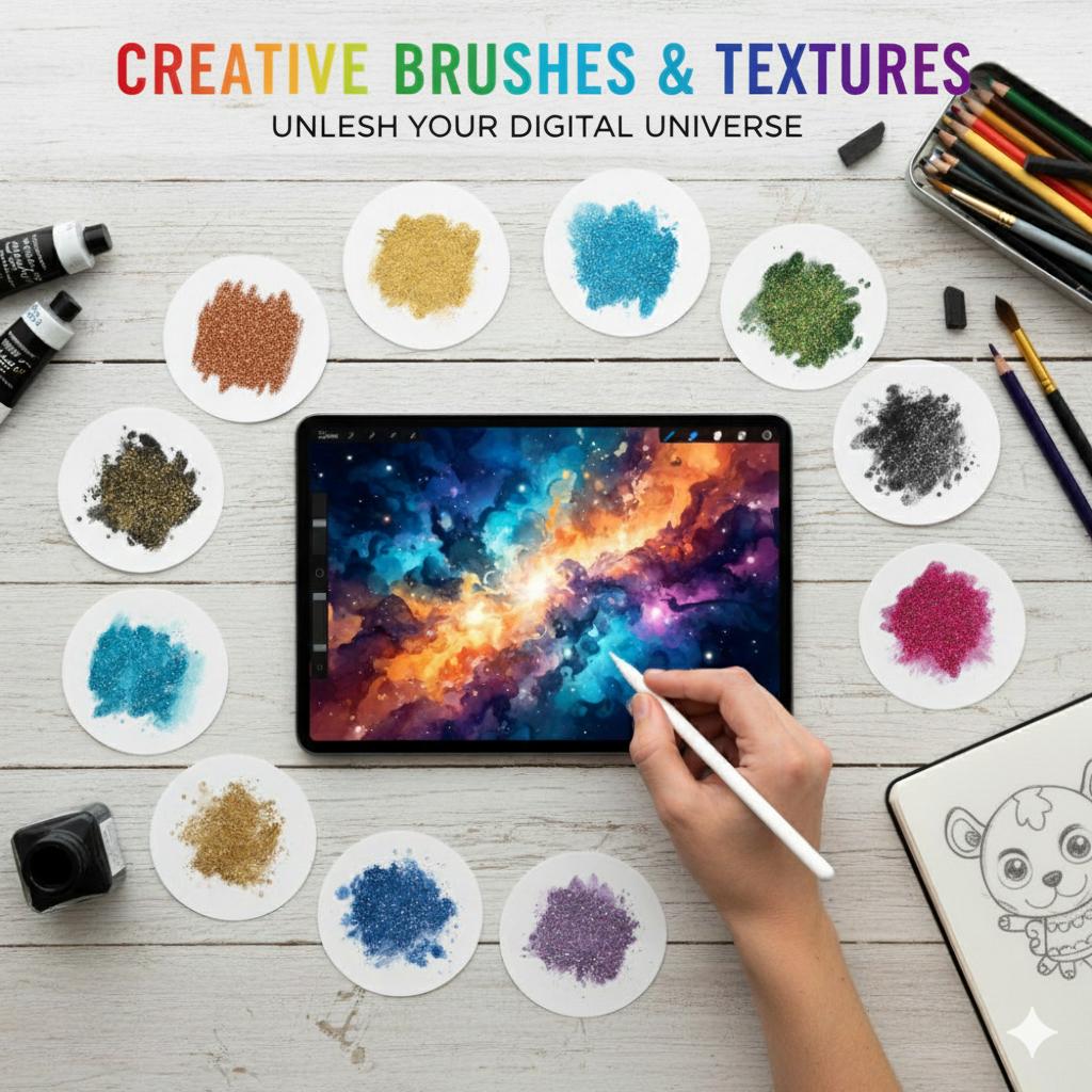 20000+ Procreate Brushes Mega Bundle | Realistic, Watercolor, Pencil ...