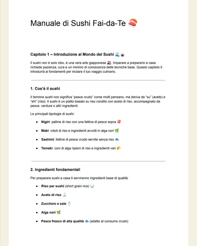 How to Make Sushi at Home: A DIY Guide to Japanese Recipes - Etsy