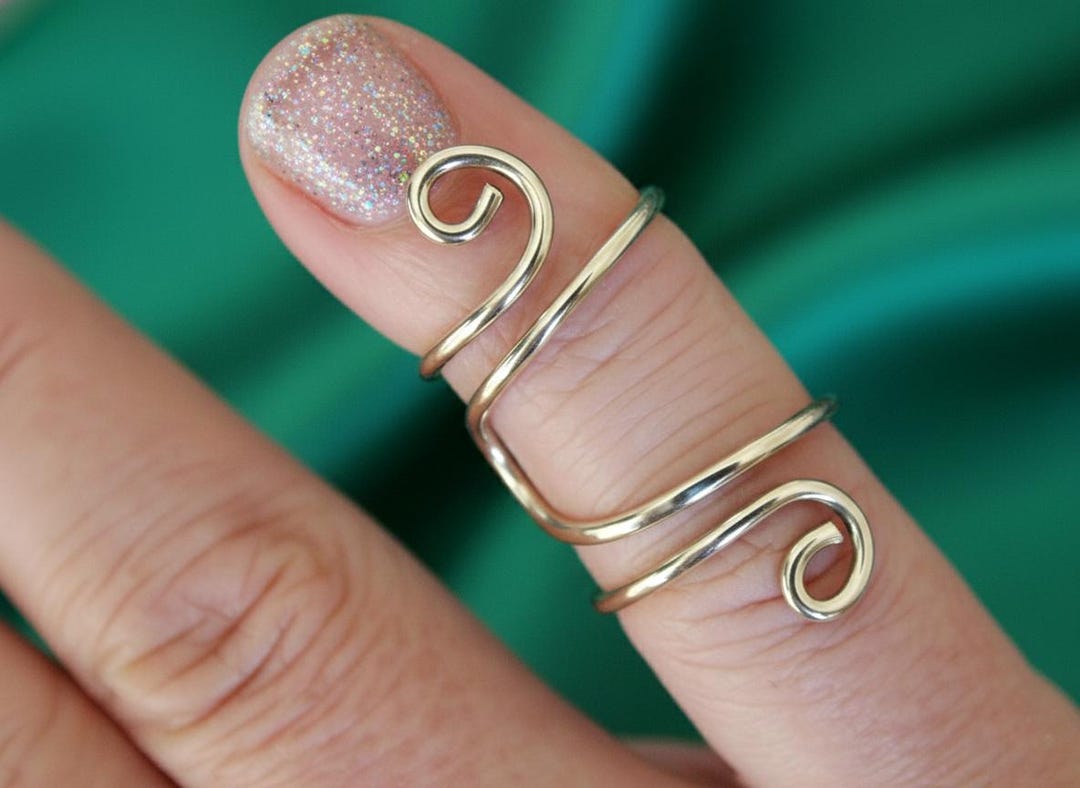 Arthritis Ring for Lateral Deviation, Bending Sideways Finger Splint ...