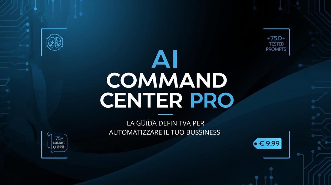 AI Command Center PRO: 75+ Prompt Chatgpt E Workflow Di Automazione per ...