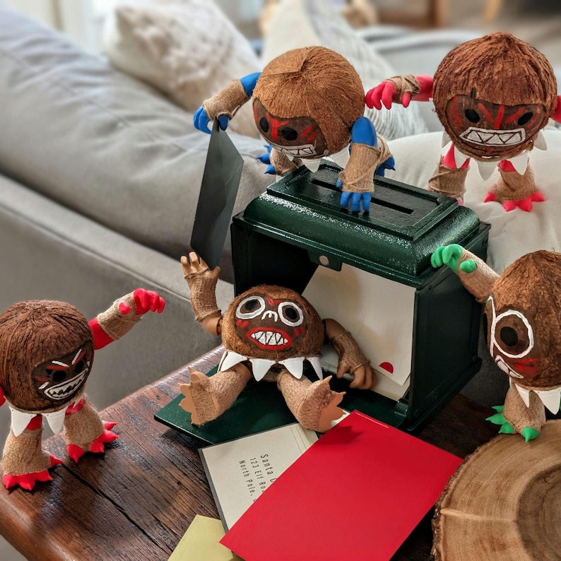 Kakamora Coconut Pirate Figure Moana Inspired Party Decor Cake Topper ...