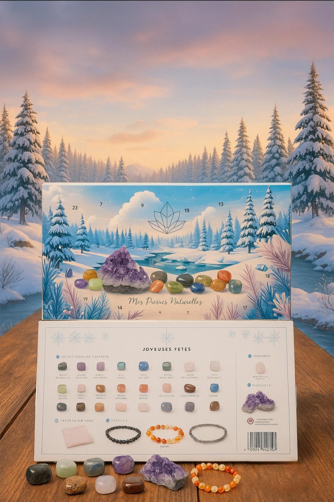 Advent Calendar - Natural Stones - Etsy