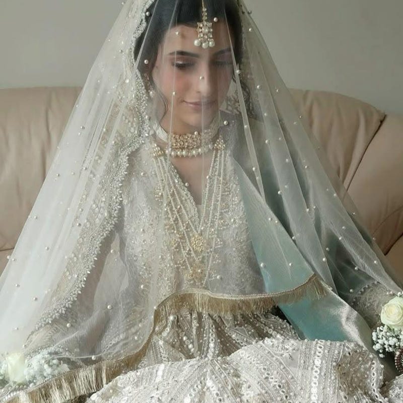 Nikah Wedding Veil - Etsy