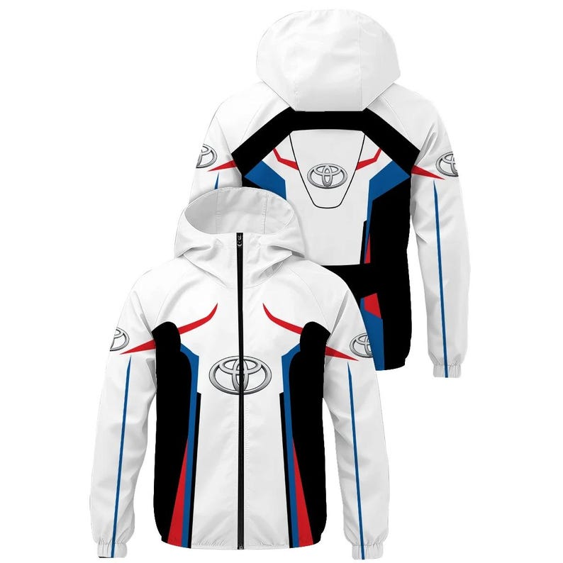 2025 Toyota GR Racing Suit Outdoor Hiking Cycling Jacket Unisex Spring ...