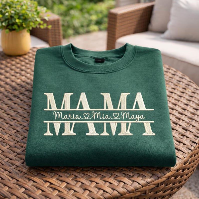 Personalized Mama Embroidery Design, Custom Name Mama Machine ...