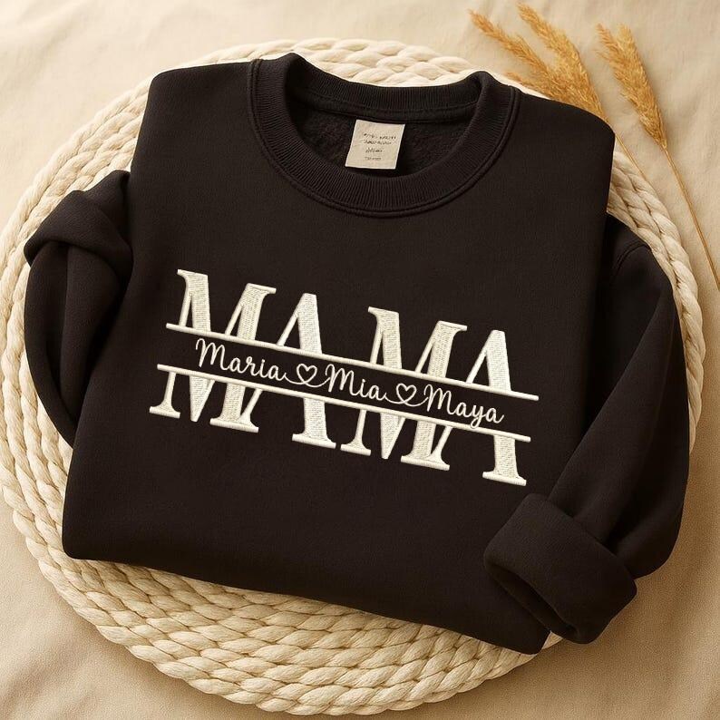 Personalized Mama Embroidery Design, Custom Name Mama Machine ...