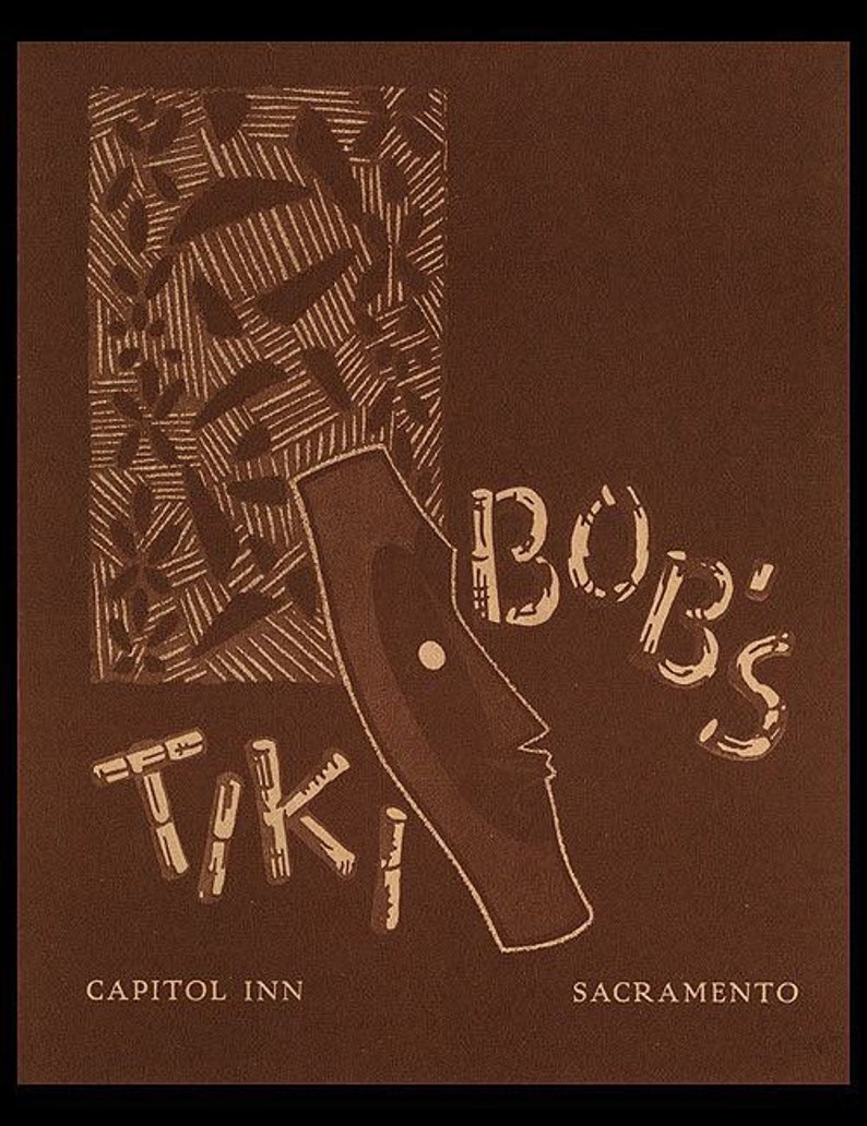 Tiki Bob's Restaurant Art - Etsy