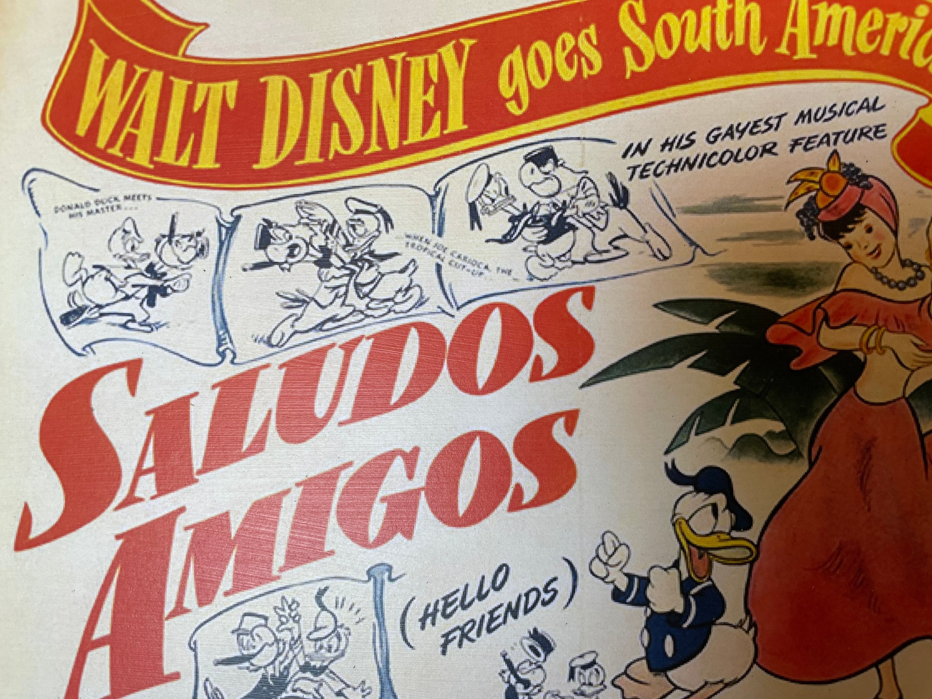 Saludos Amigos Poster