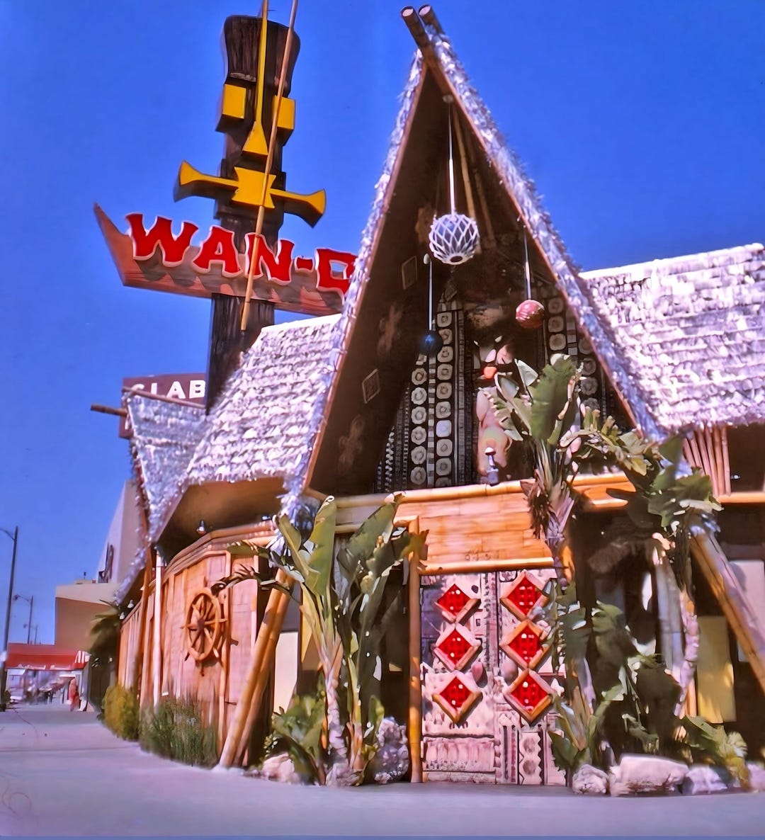 Wan-q Vintage Tiki Restaurant Art - Etsy