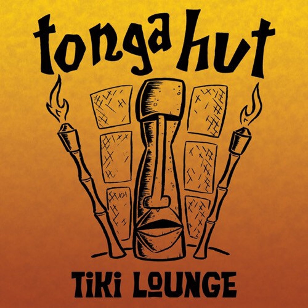 Tonga Hut Vintage Tiki Art - Etsy