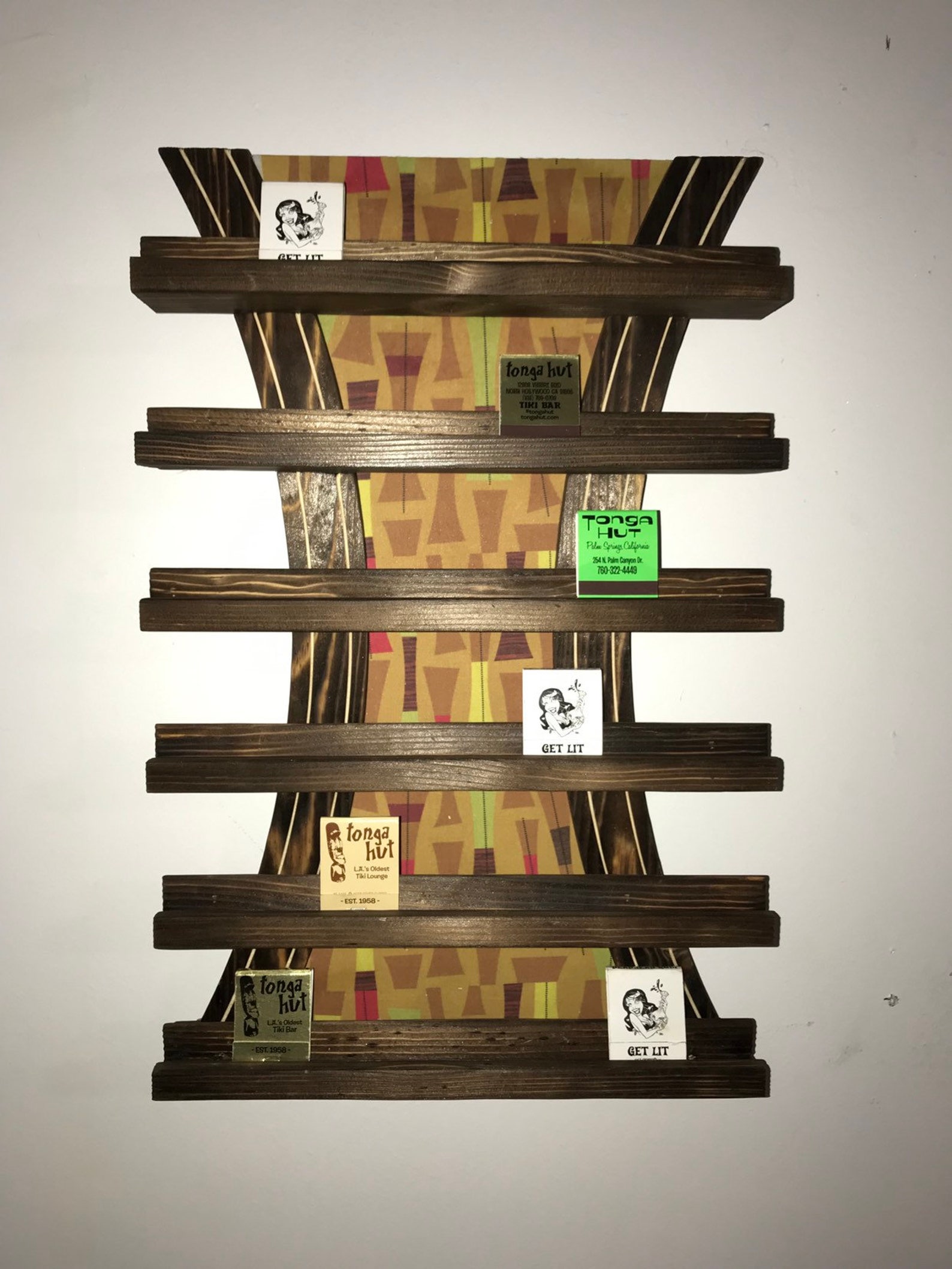 Matchbook Display Shelving Unit | Etsy