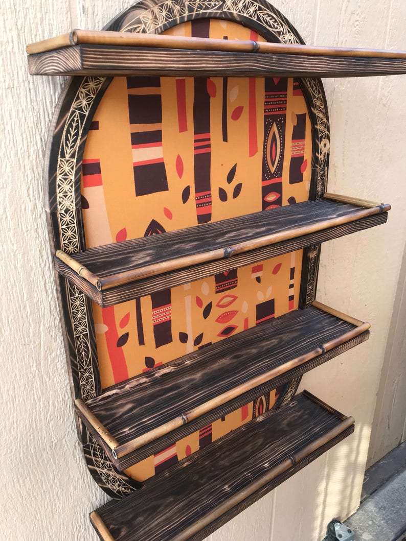 Four Tier Oval Shape Mug Shelves | Etsy