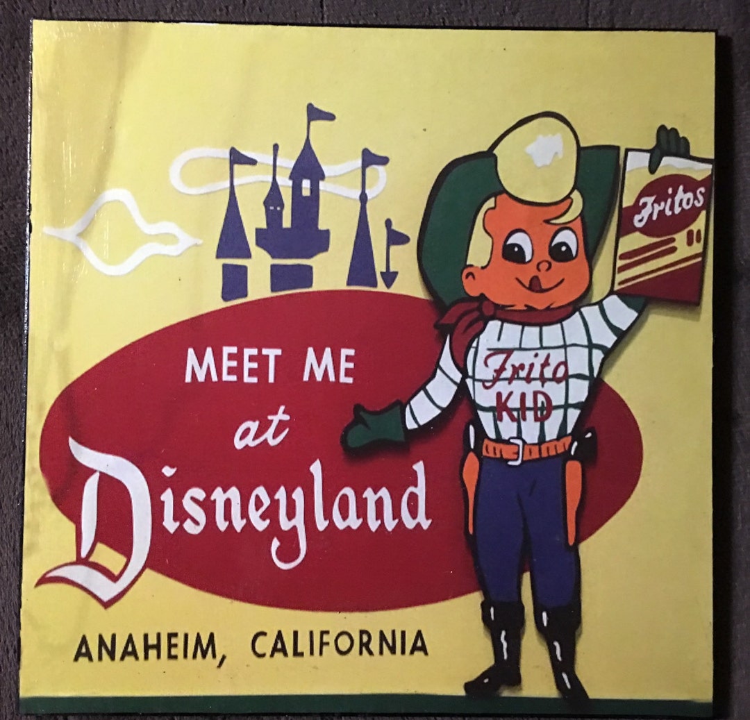 Meet Me at Disneyland Frito Kid Art - Etsy