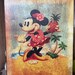 Aloha Minnie Mouse Disneyland Art Decoupaged on Wood - Etsy