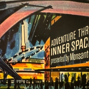 Adventure Thru Inner Space Disneyland Decoupaged Art - Etsy