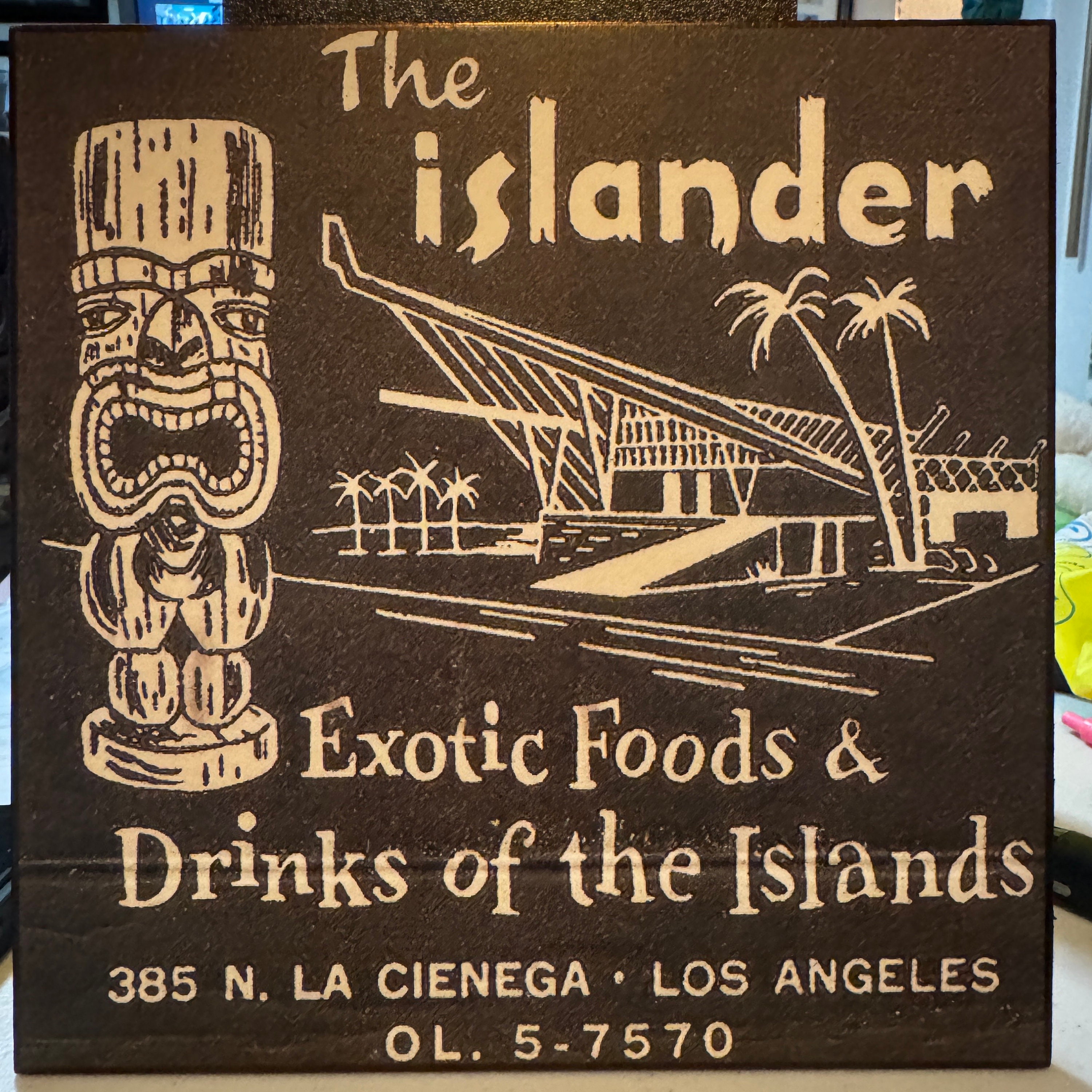 The Islander Vintage Tiki Art - Etsy