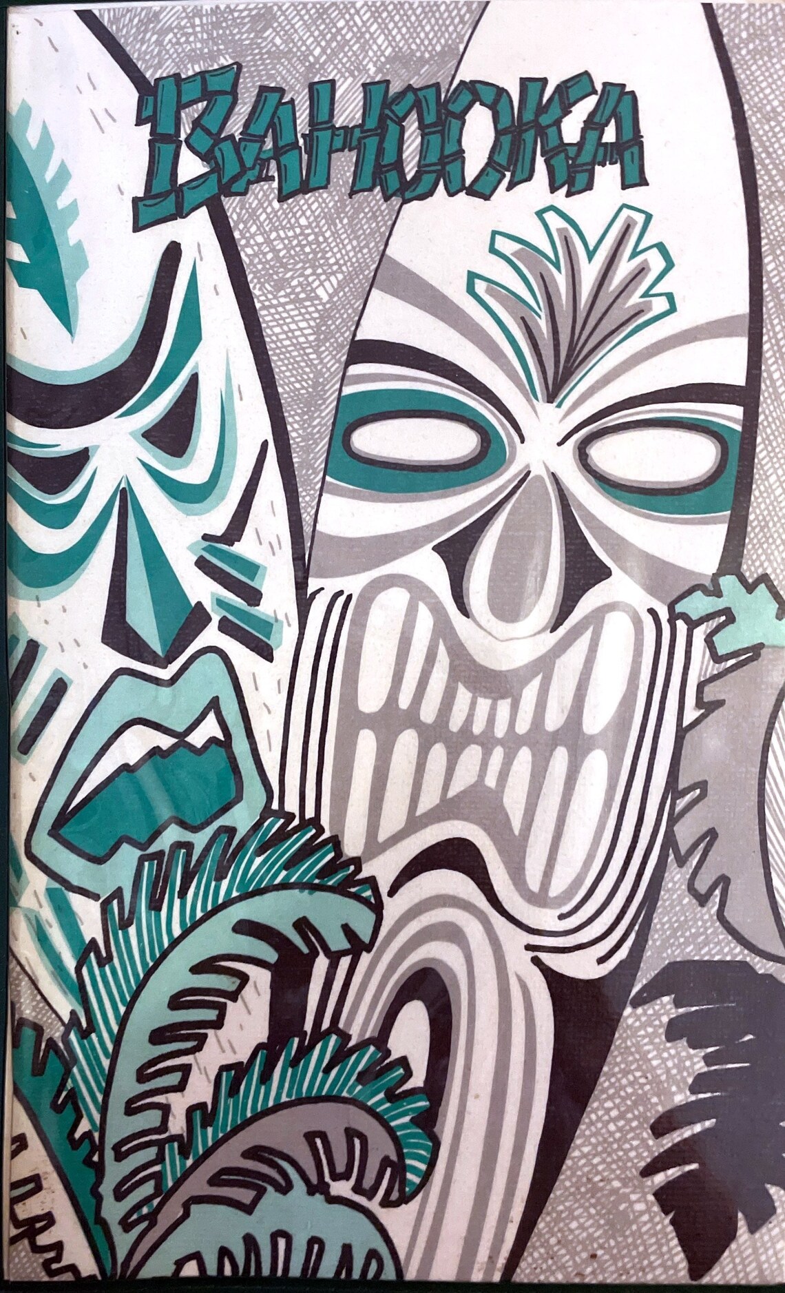 Bahooka Menu Art | Etsy