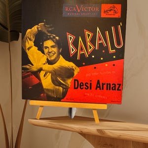 Desi Arnaz Babalu Lp Art Decoupaged on Wood - Etsy
