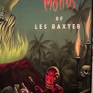 Exotic Moods Les Baxter Exotica Lp Art Decoupaged on Wood - Etsy