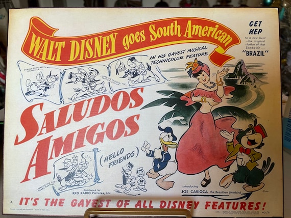 Saludos Amigos Poster
