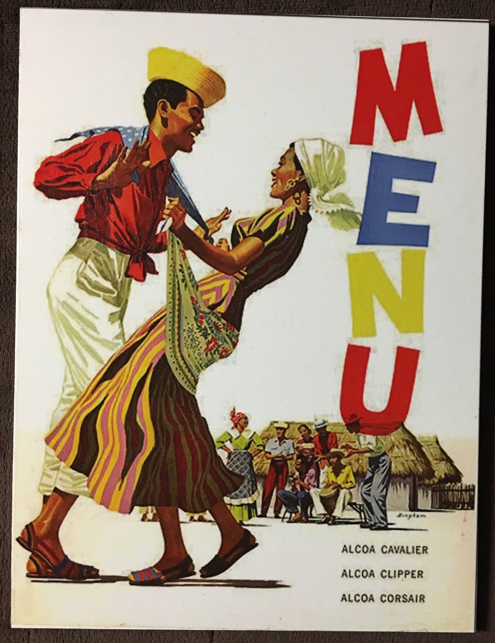 Vintage Tiki Menu Art - Etsy