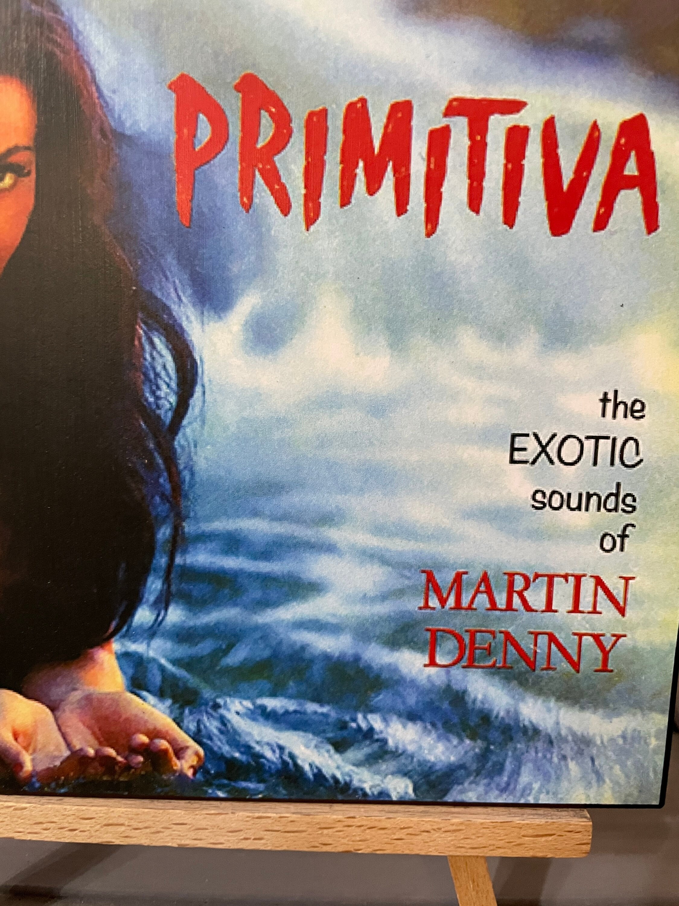 Primitiva Martin Denny Exotica Lp Art Decoupaged on Wood - Etsy