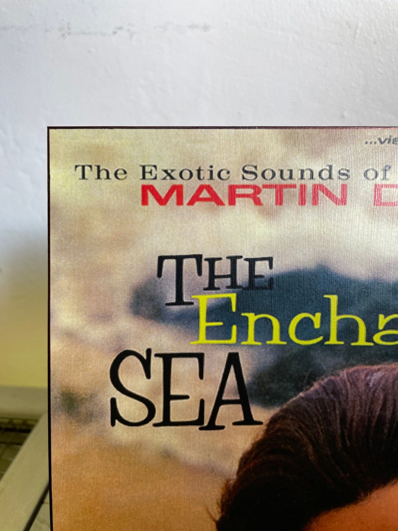 The Enchanted Sea Martin Denny Exotica Lp Art - Etsy