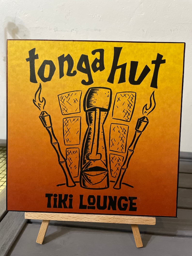 Tonga Hut Vintage Tiki Art - Etsy