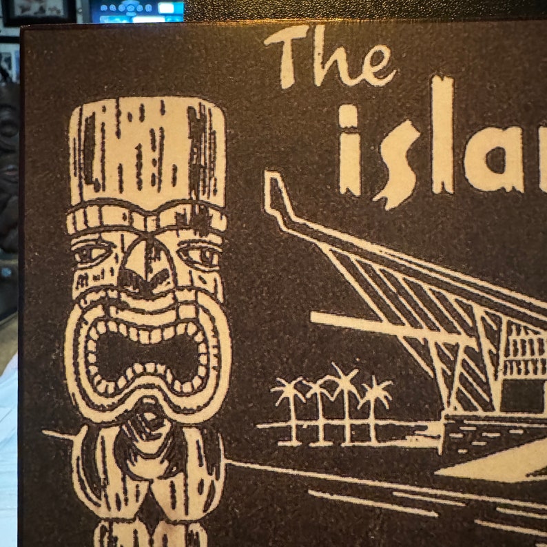 The Islander Vintage Tiki Art - Etsy
