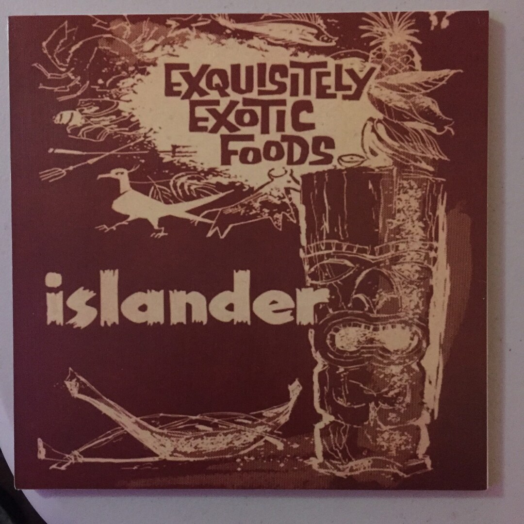 Islander Vintage Tiki Restaurant Art - Etsy