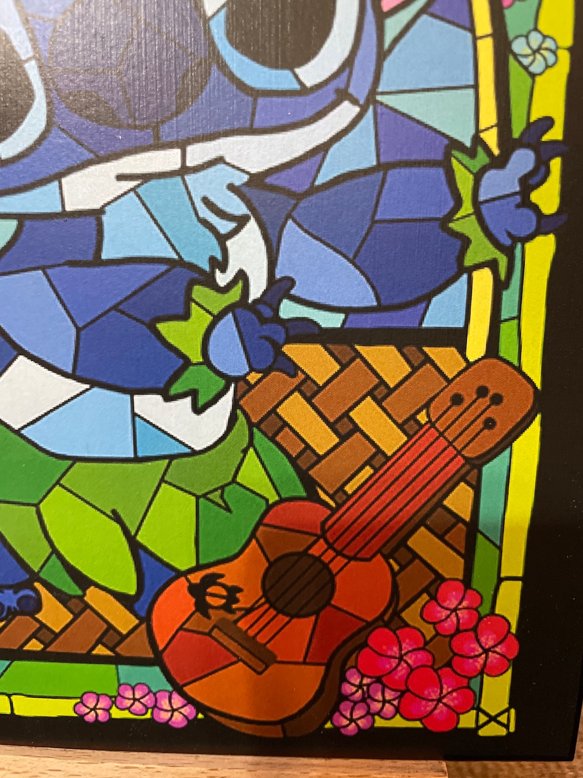 Stitch Stained Glass Disneyland Art - Etsy