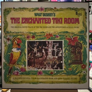 Enchanted Tiki Room LP Art - Etsy